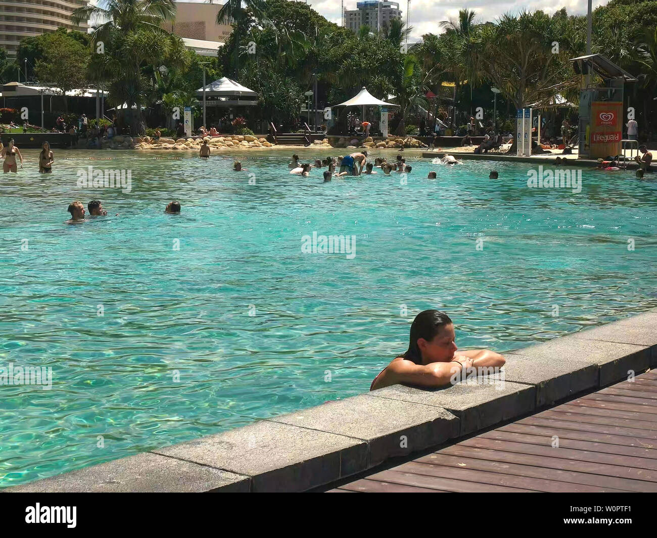 Brisbane southbank beach hi-res stock photography and images - Alamy