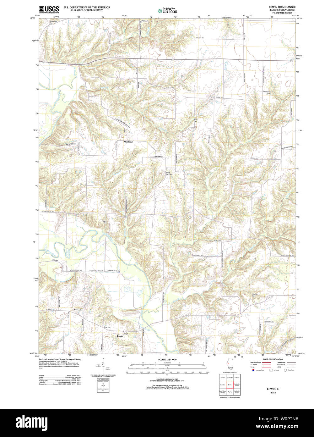 Erwin map hi-res stock photography and images - Alamy