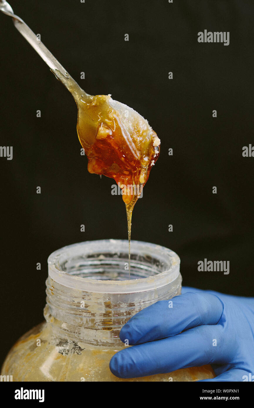 Dripping oil hi-res stock photography and images - Alamy