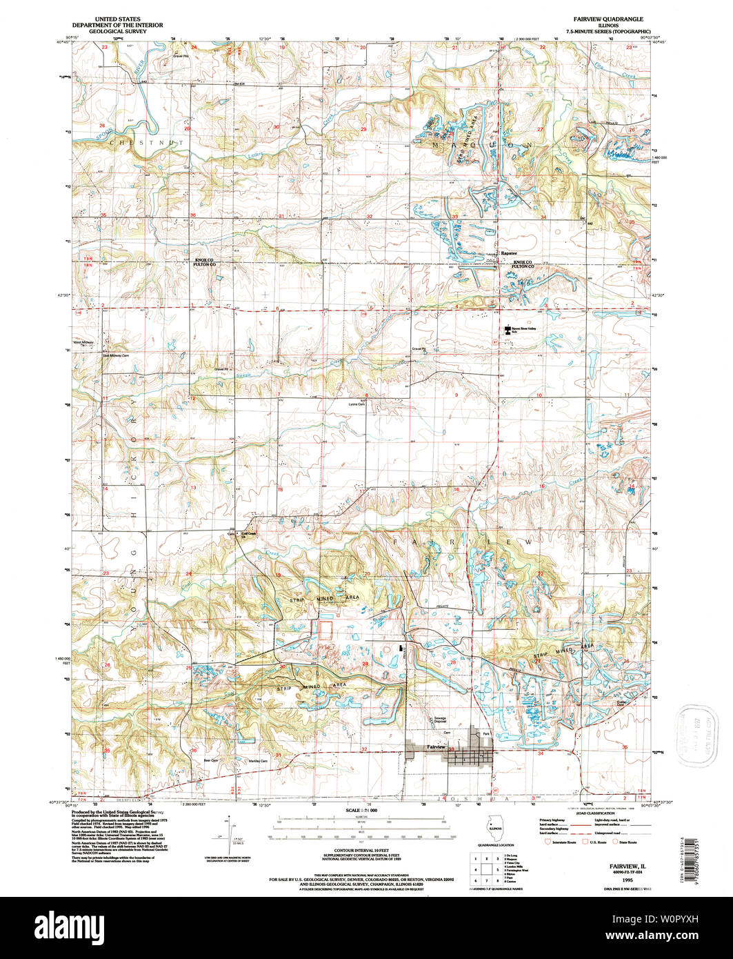 Fairview map Cut Out Stock Images & Pictures - Alamy