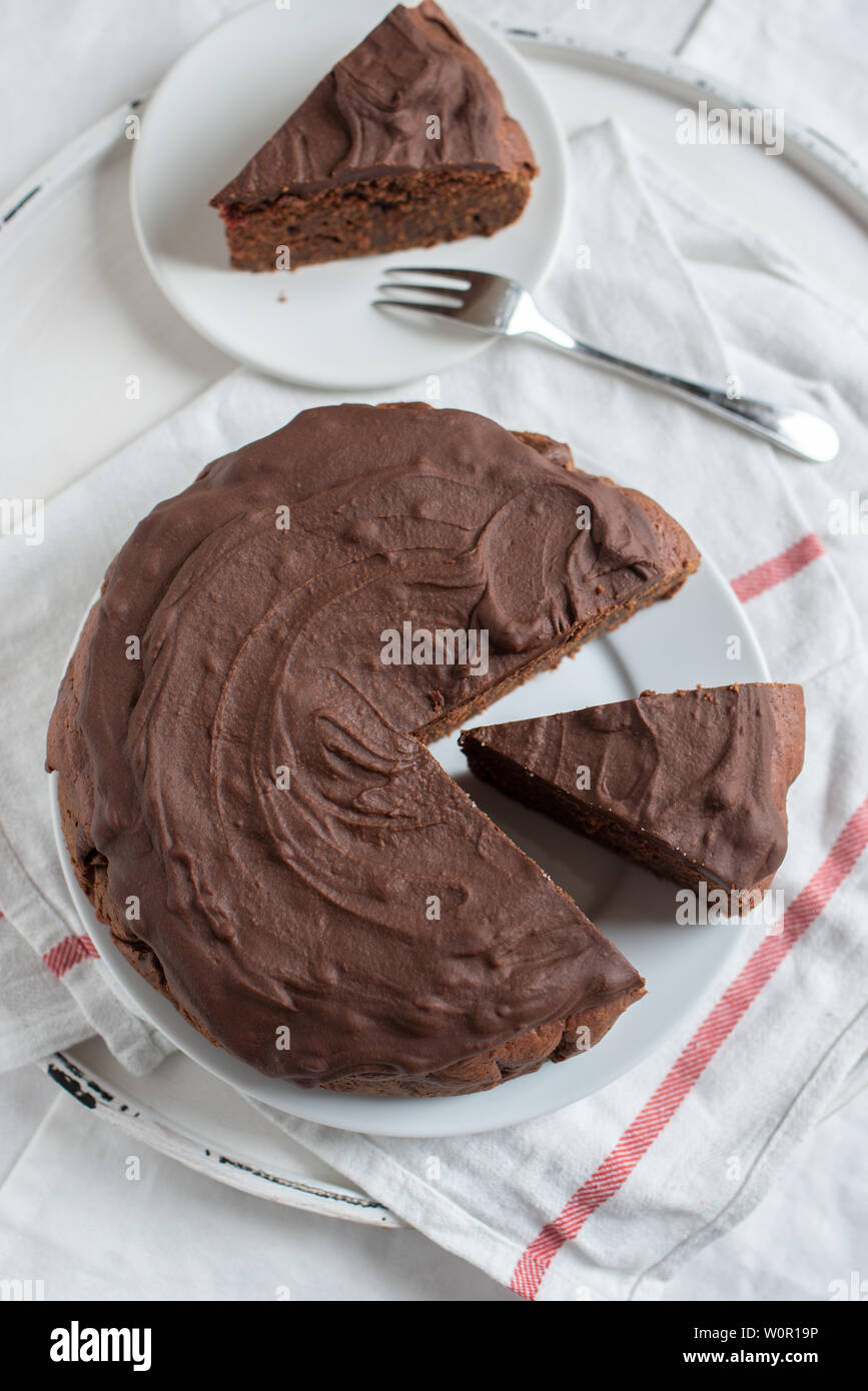 Chocolate Beet Root Cake Stock Photo - Alamy