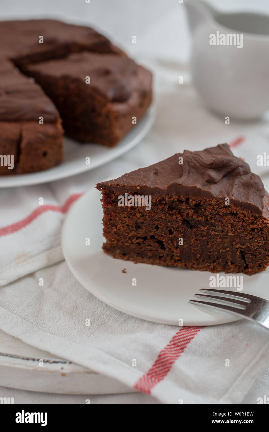 Chocolate Beet Root Cake Stock Photo - Alamy