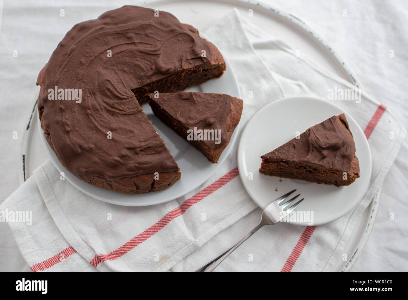 Chocolate Beet Root Cake Stock Photo - Alamy