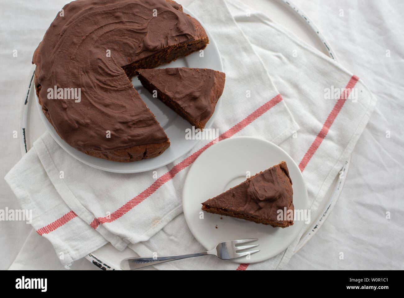 Chocolate Beet Root Cake Stock Photo - Alamy
