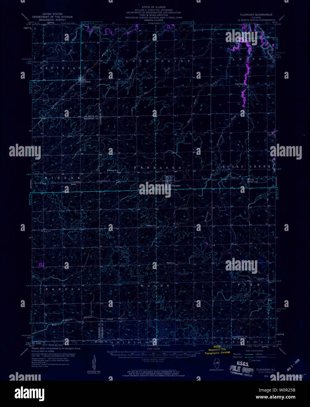 Flanagan illinois hi-res stock photography and images - Alamy