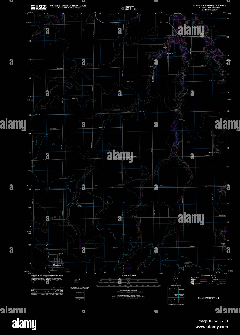 Flanagan illinois hi-res stock photography and images - Alamy