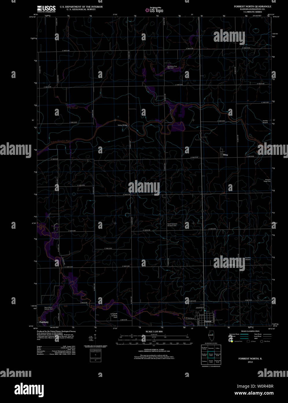 Illinois forrest hi-res stock photography and images - Alamy