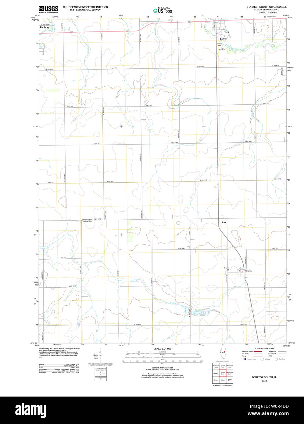 Illinois forrest hi-res stock photography and images - Alamy