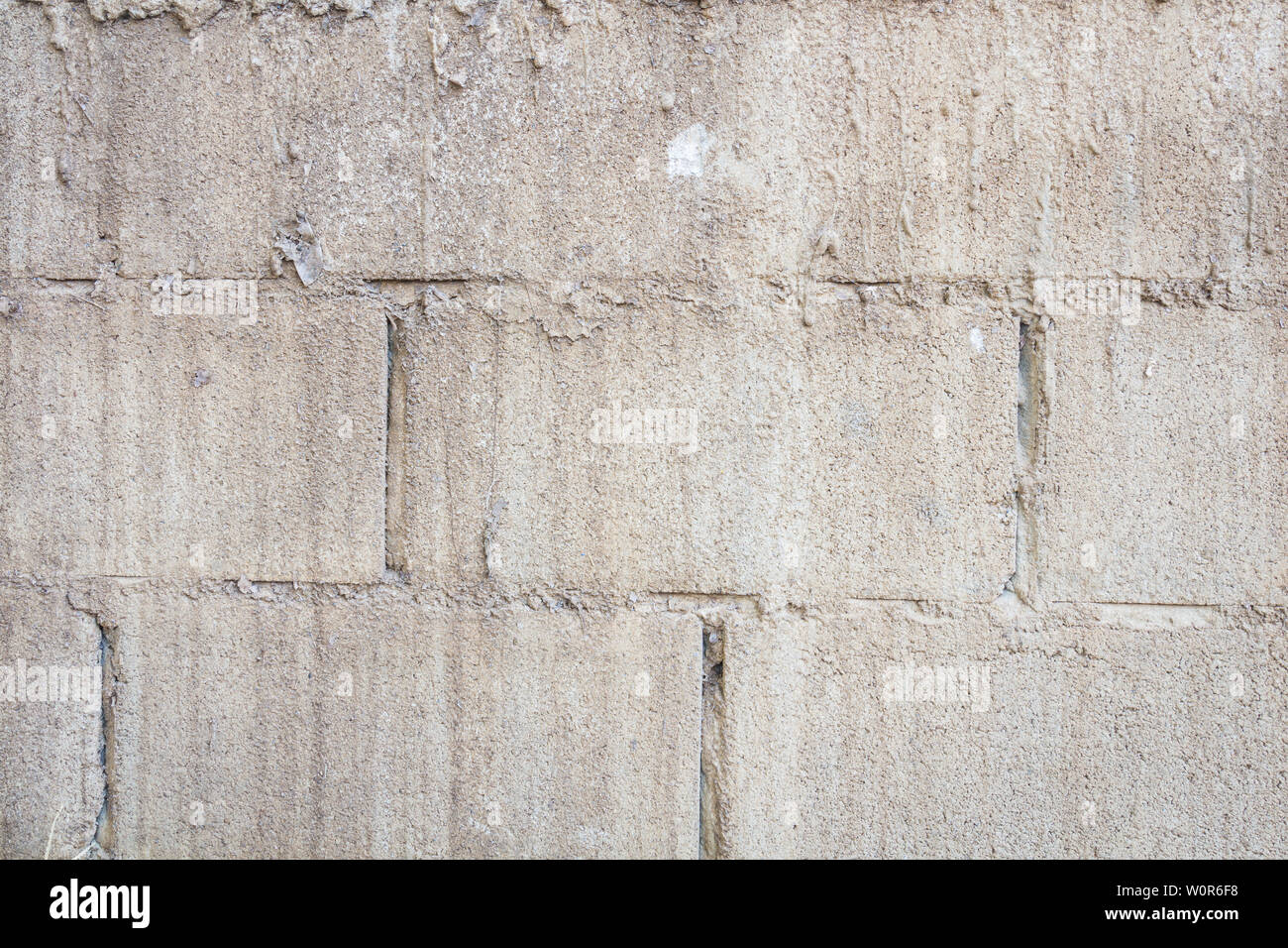 old concrete block wall background texture Stock Photo - Alamy