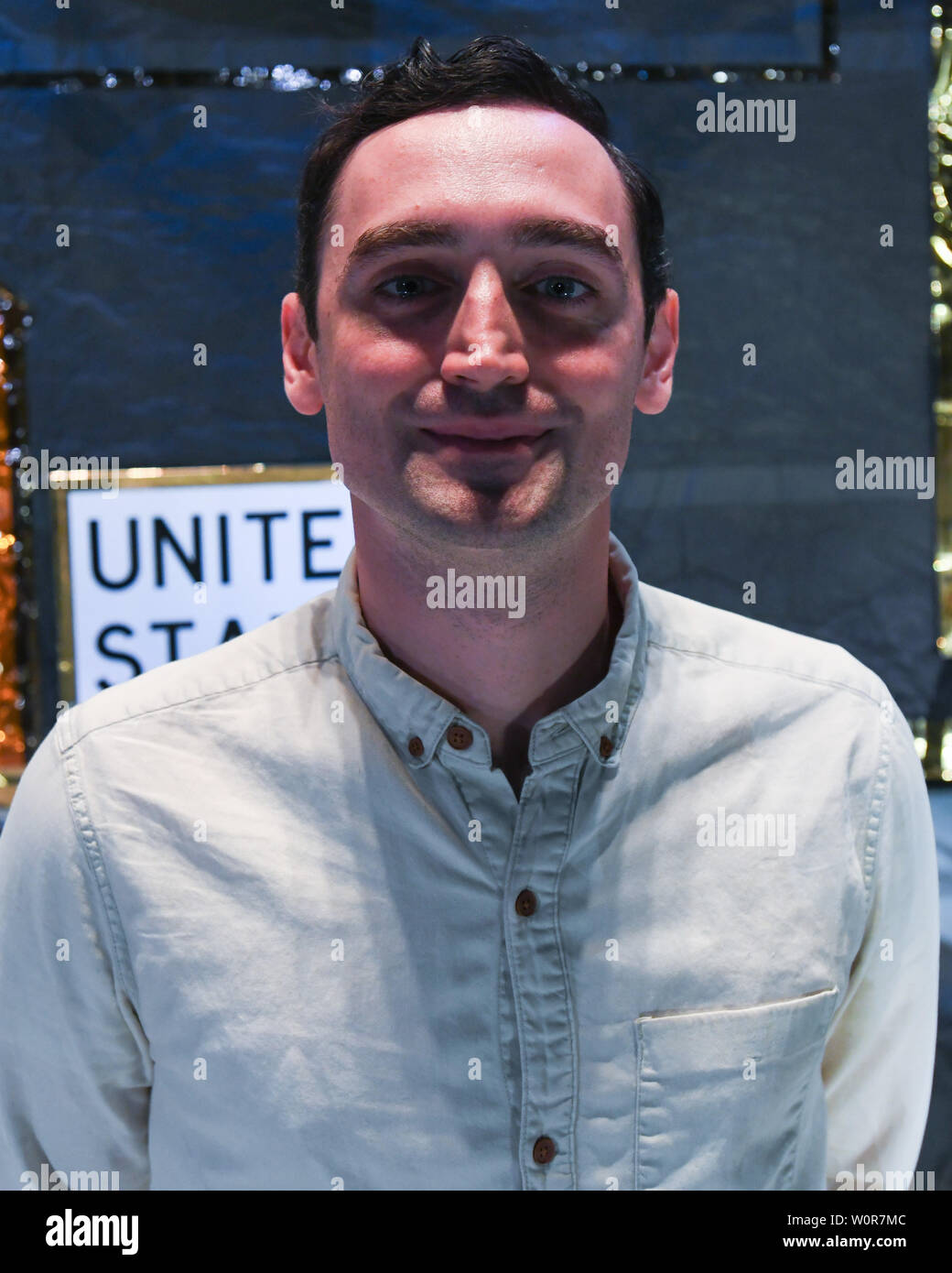 June 27, 2019 - Pasadena, California, USA - Actor Christian Prentice ...