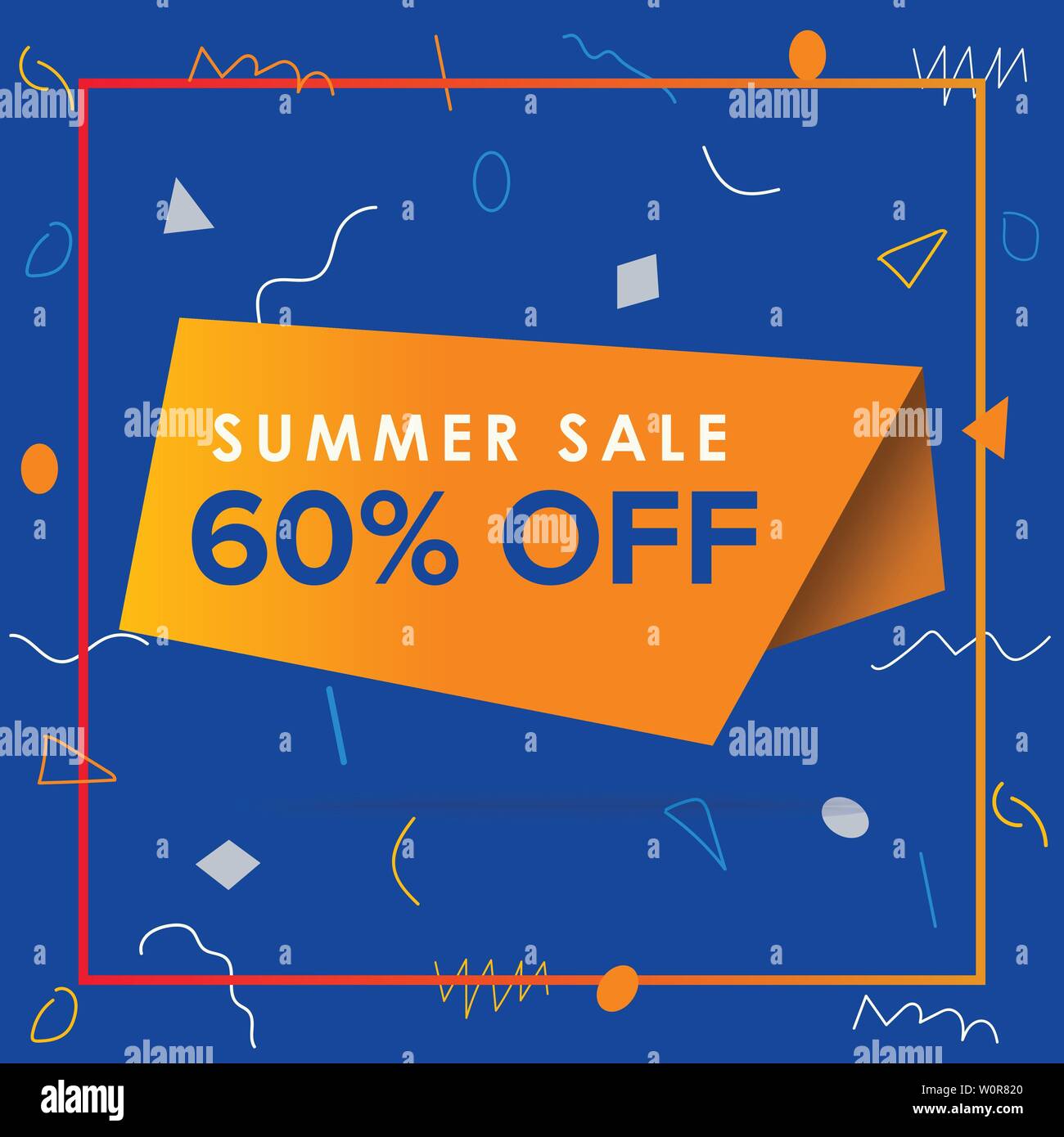 Promotional sale banner Stock Vector Images - Alamy