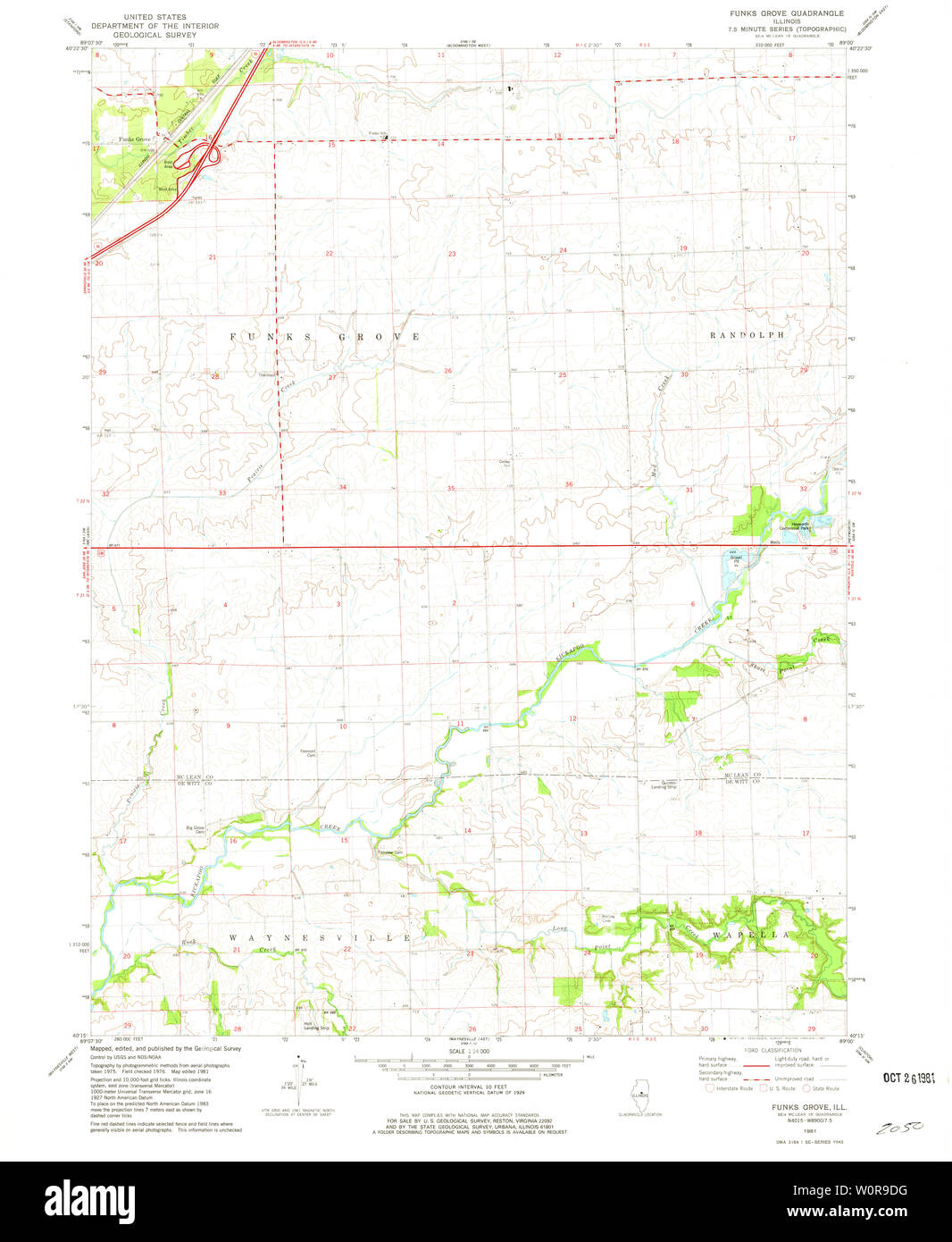 Funks grove hi-res stock photography and images - Alamy