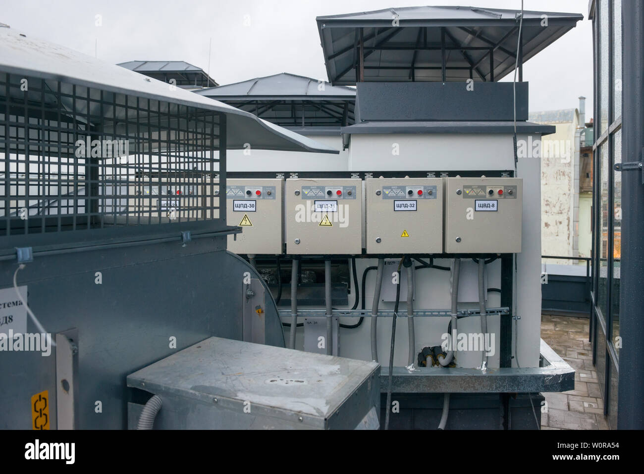 Safety equipment switch control panels hi-res stock photography and ...