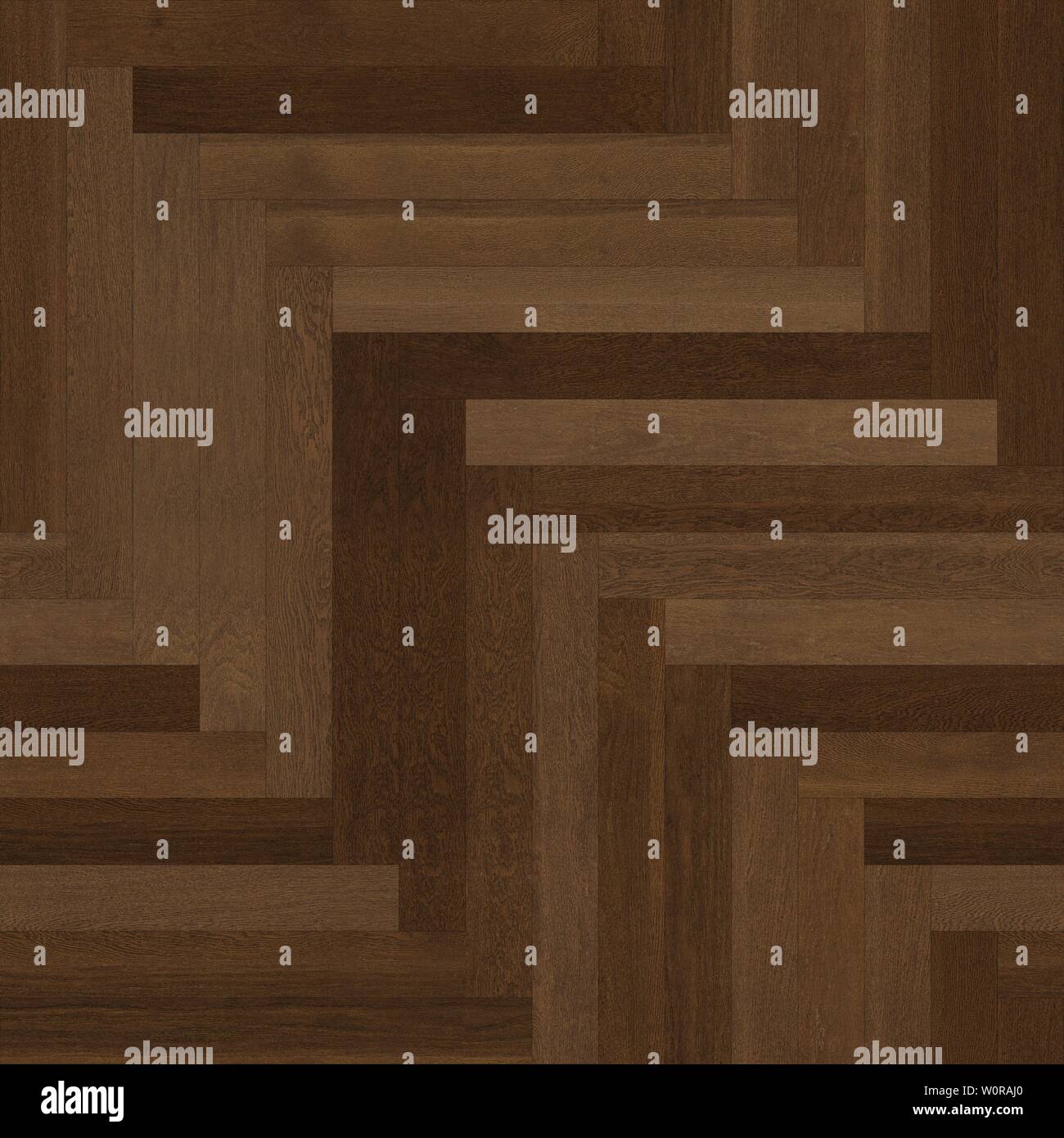 Seamless wood parquet texture (herringbone brown Stock Photo - Alamy