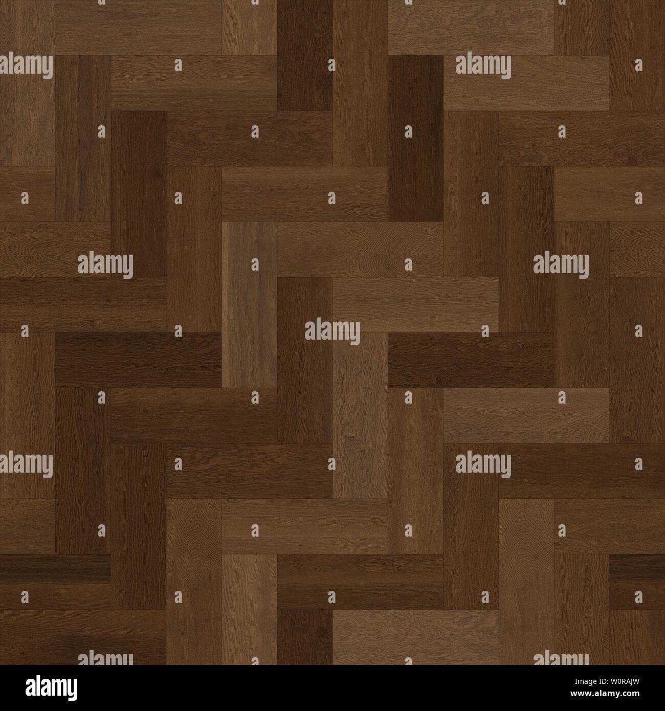 Seamless wood parquet texture (herringbone brown Stock Photo - Alamy