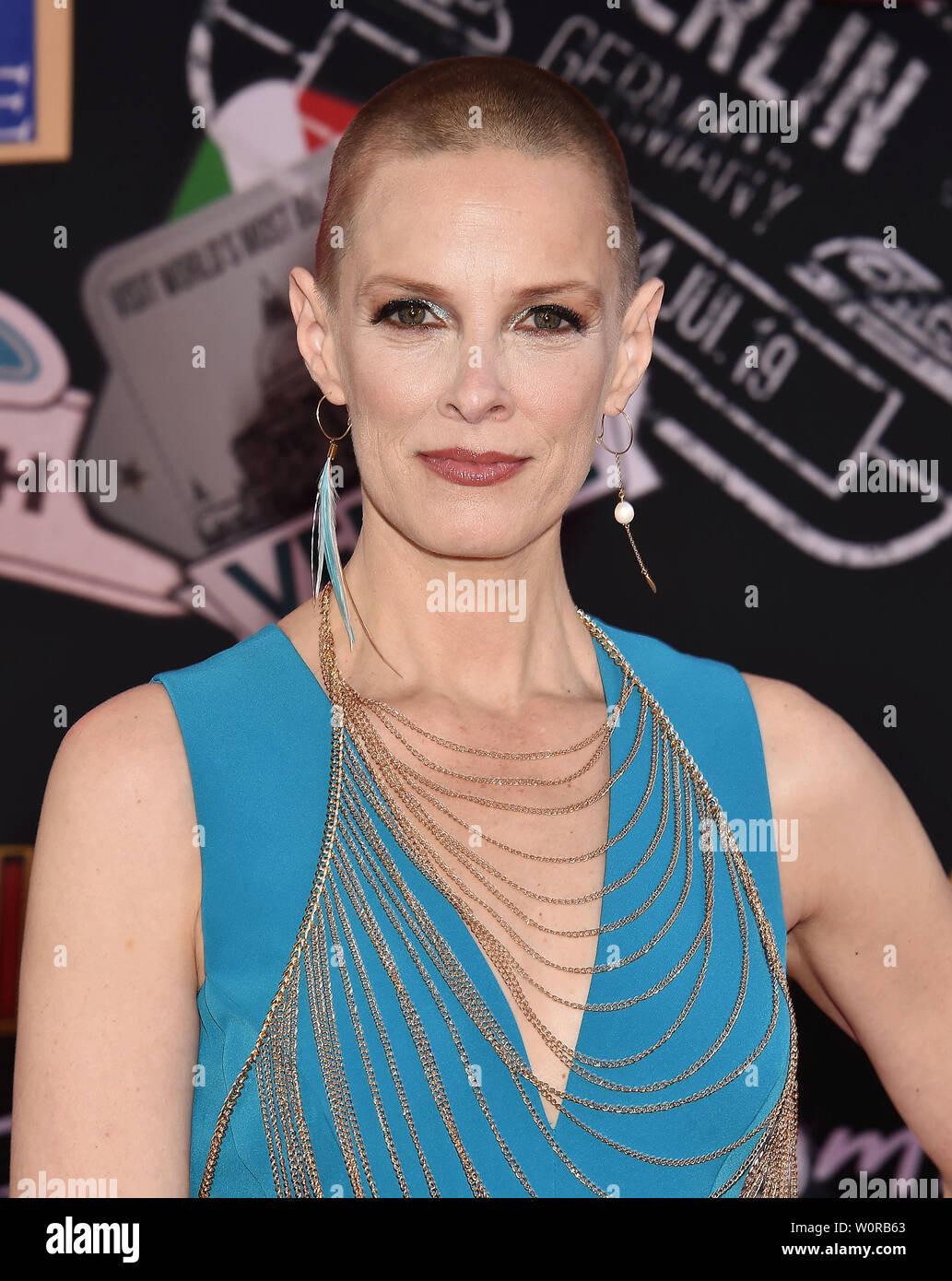 HOLLYWOOD, CA - JUNE 26: Sharon Blynn attends the premiere of Sony ...