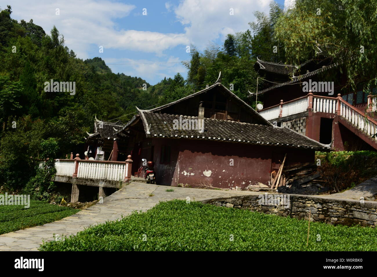 Tang Jia Yard, Enshi City, Hubei Province Stock Photo - Alamy