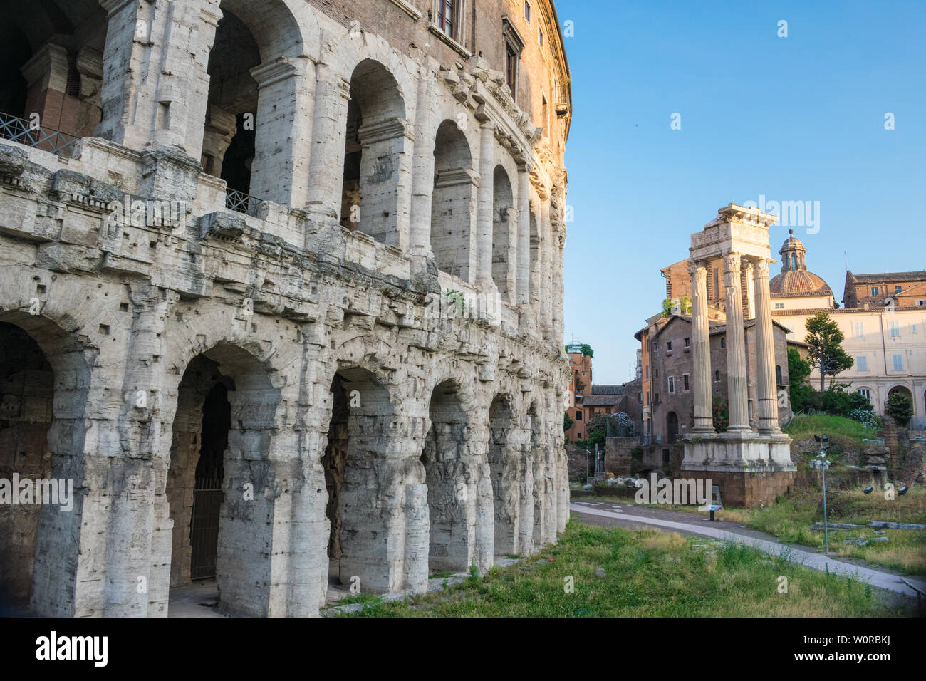 Teatro Marcello Rome italy, one of the most beautiful places to visit ...
