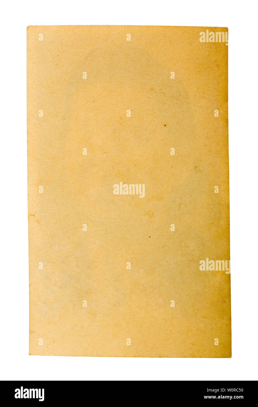 Old paper on white background Stock Photo - Alamy