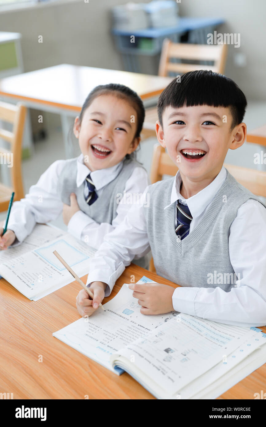 Shanghai school uniform hi-res stock photography and images - Alamy