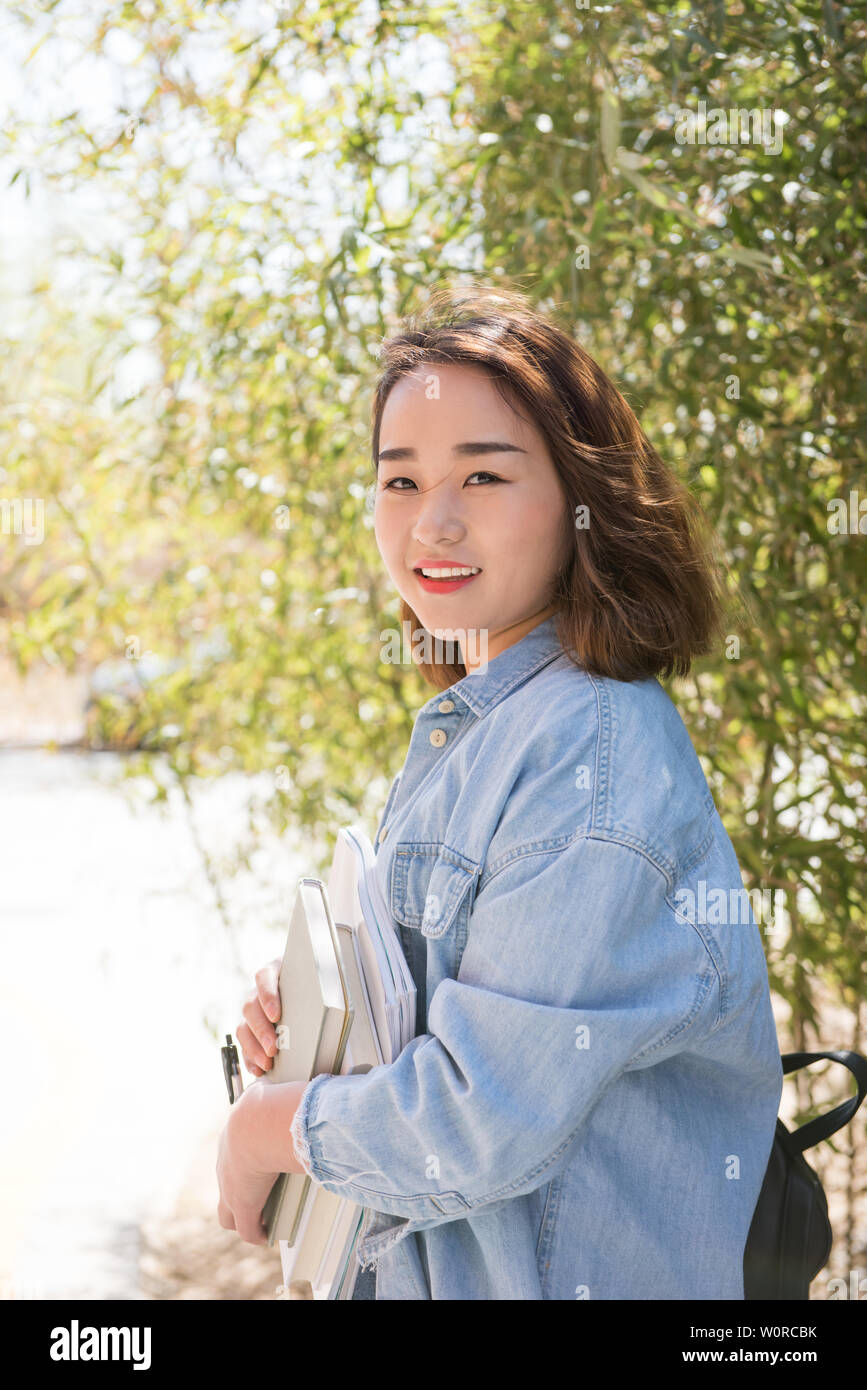 Portrait asian chinese college girl hi-res stock photography and images ...