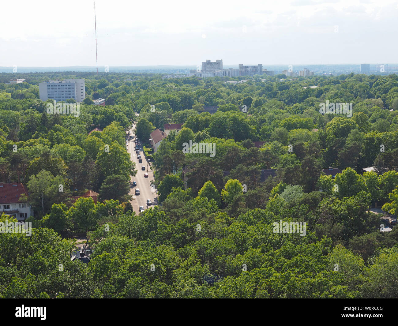Aerial view of the city of Berlin, Germany Stock Photo - Alamy