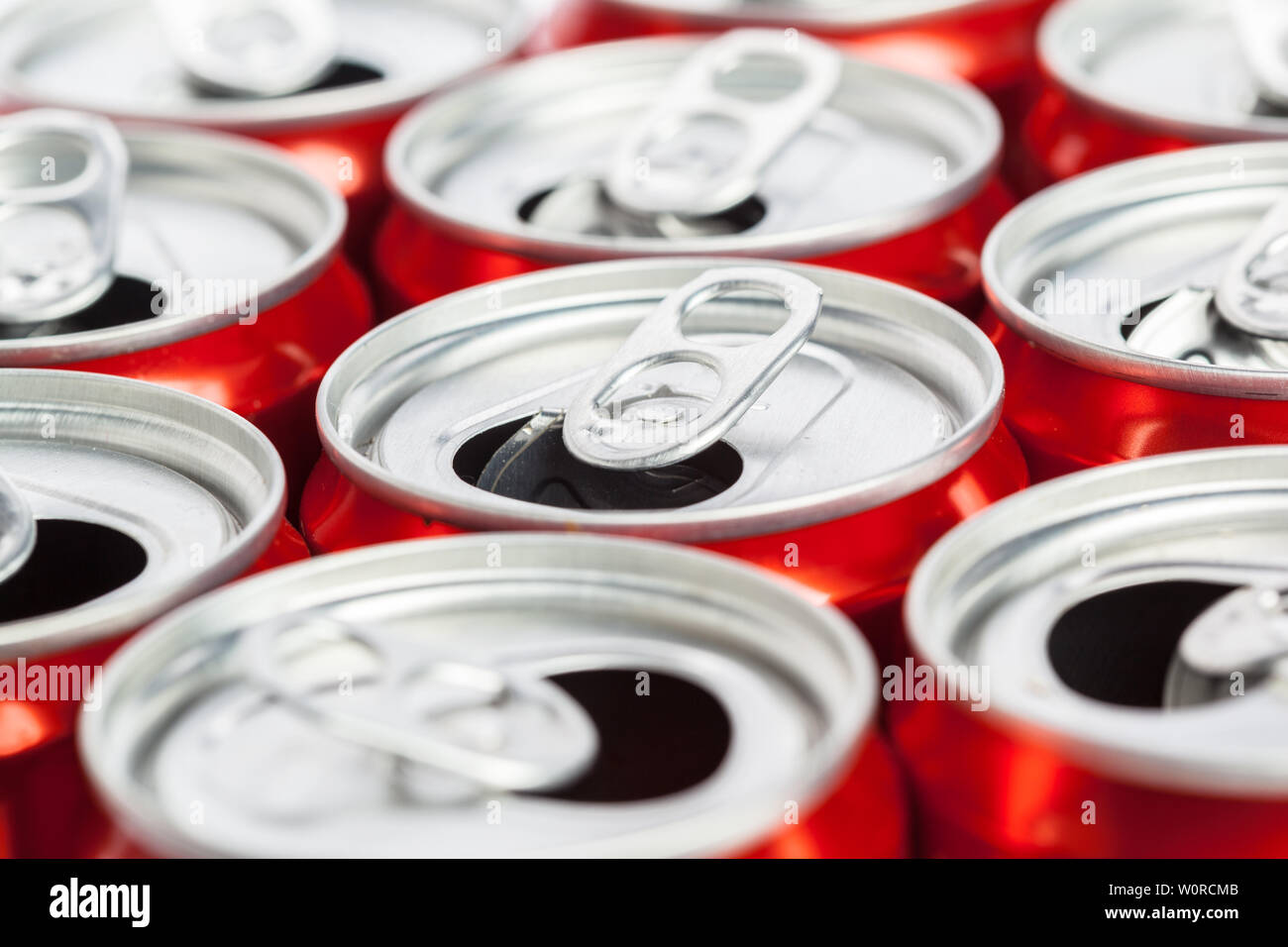 Empty recycle cans Stock Photo - Alamy