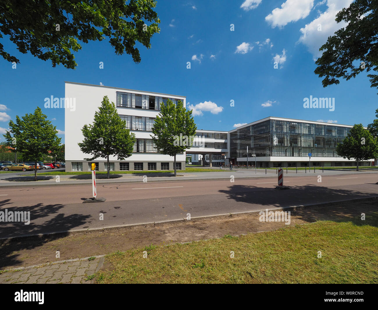 DESSAU, GERMANY - CIRCA JUNE 2019: The Bauhaus art school iconic ...