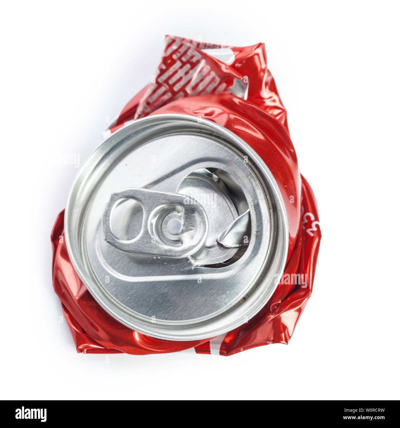 Compressed cans isolated on a white background Stock Photo - Alamy