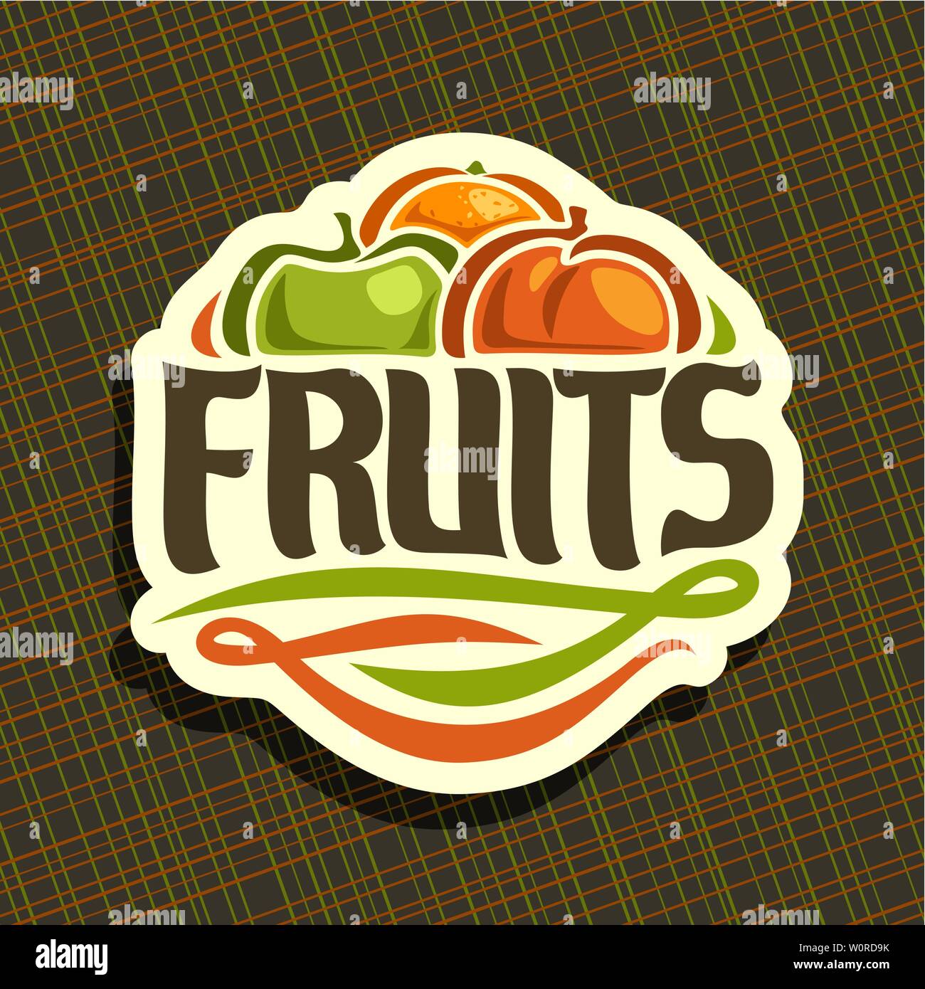 Assortment fresh apple fruits Stock Vector Images - Alamy