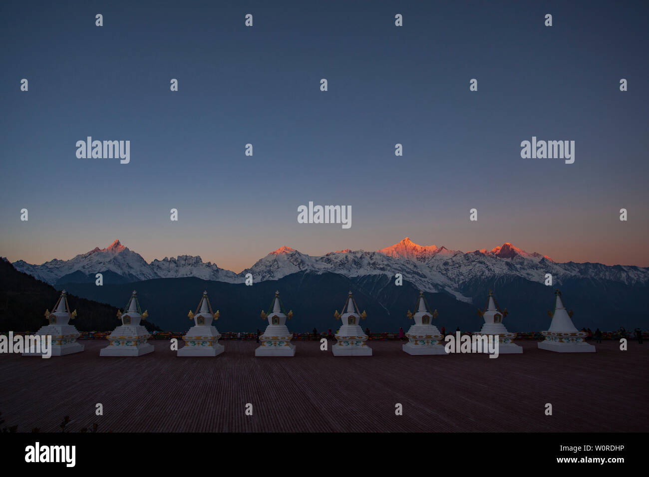 Hiking shooting in avalanche village Stock Photo - Alamy