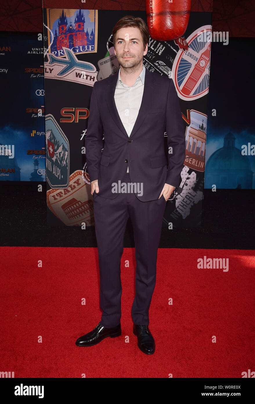 HOLLYWOOD, CA - JUNE 26: Director Jon Watts attends the premiere of ...