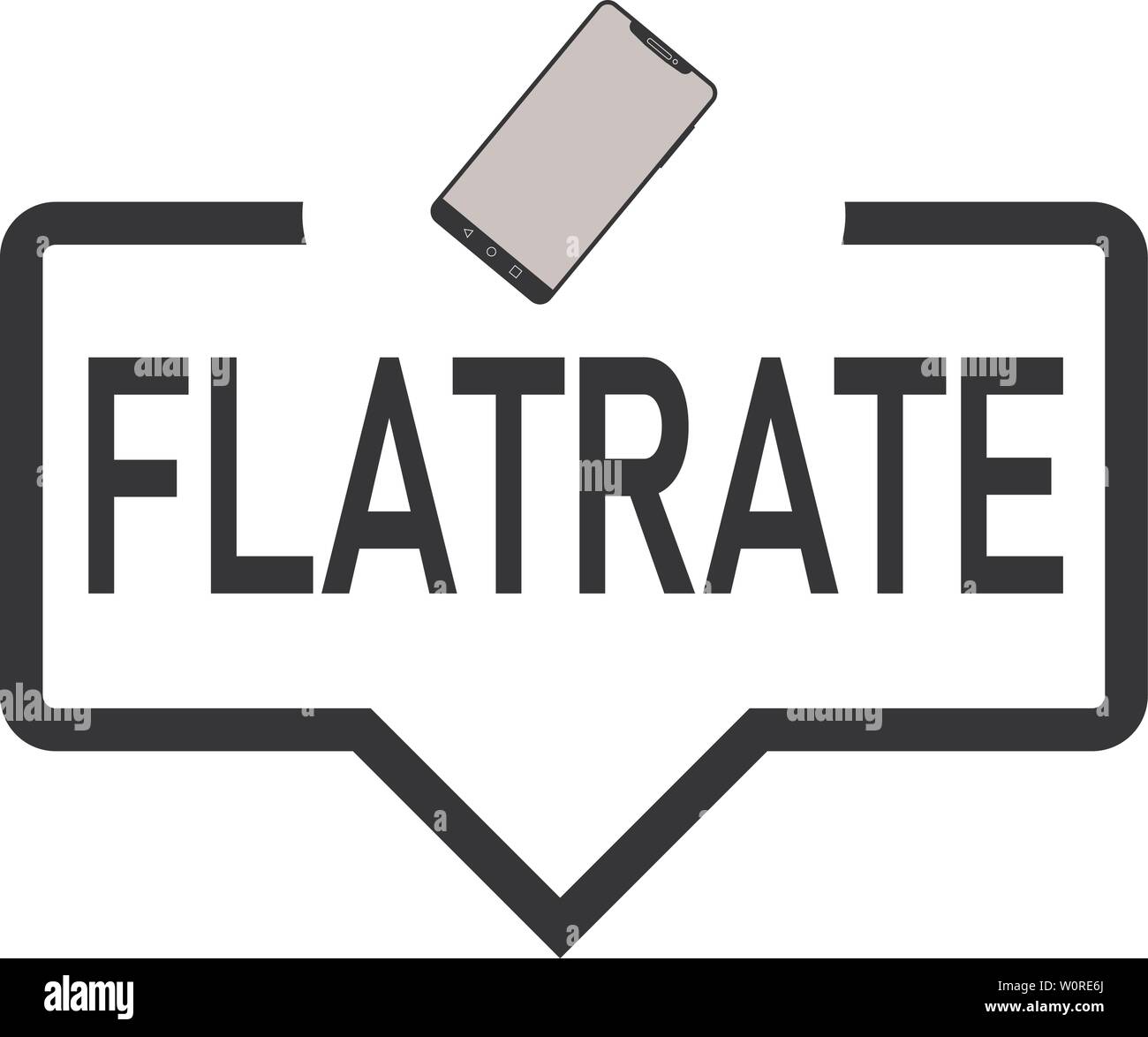 Flatrate Stock Vector Images - Alamy