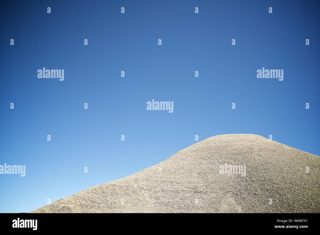 Loam landscape view in Spain Stock Photo - Alamy