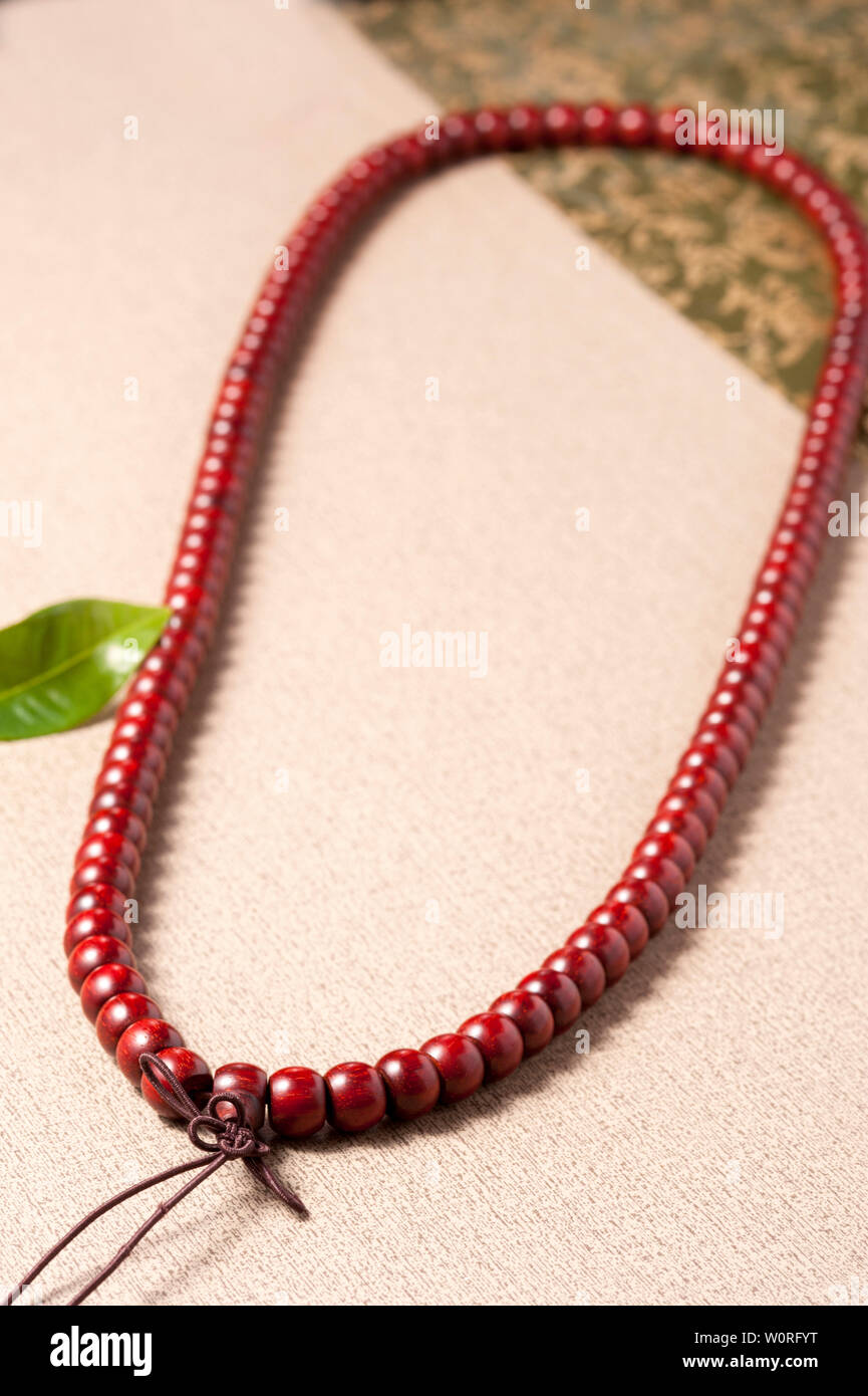 Chicken blood rosewood handstring Stock Photo - Alamy