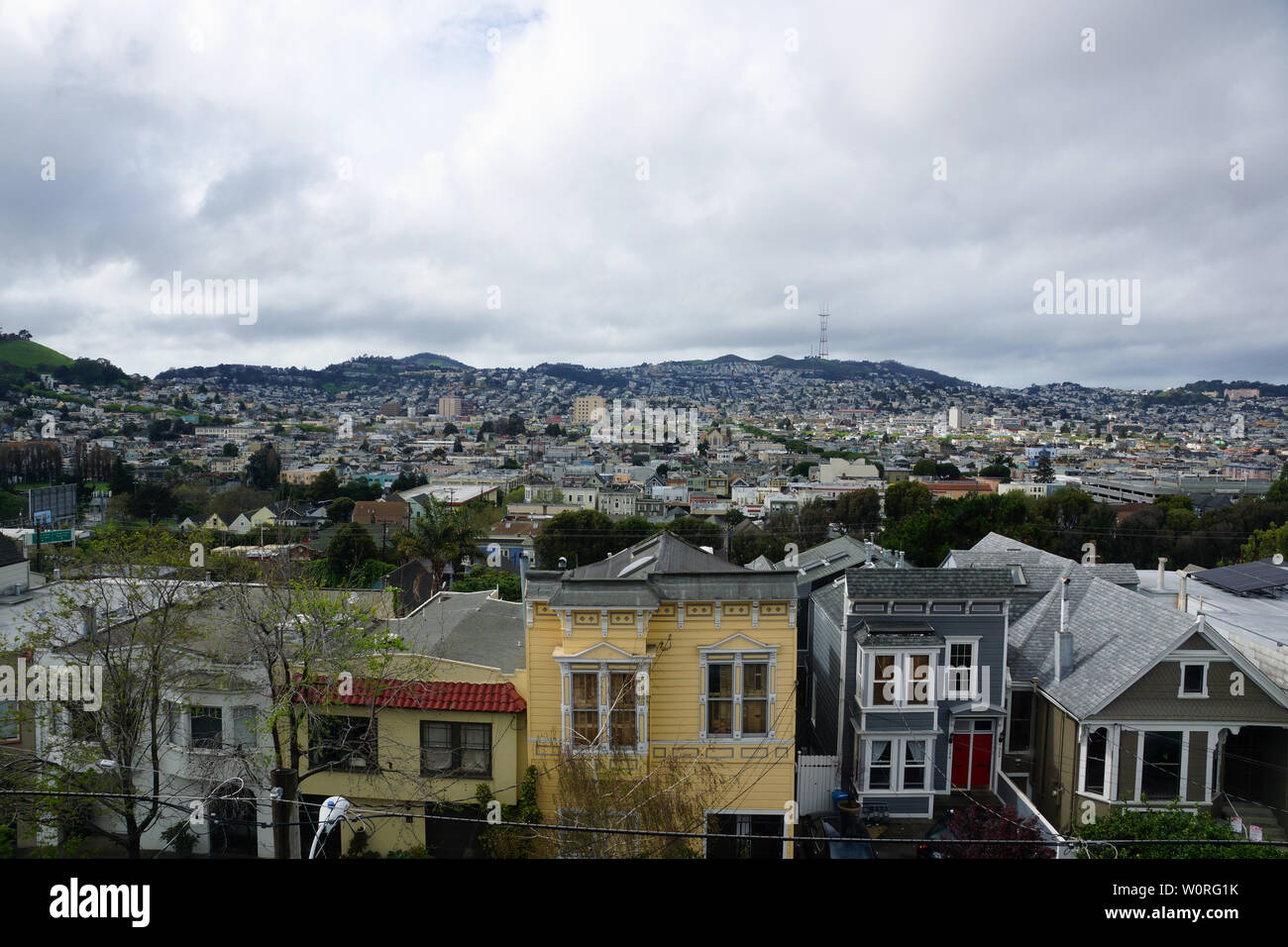 Potrero hill san francisco hi-res stock photography and images - Alamy