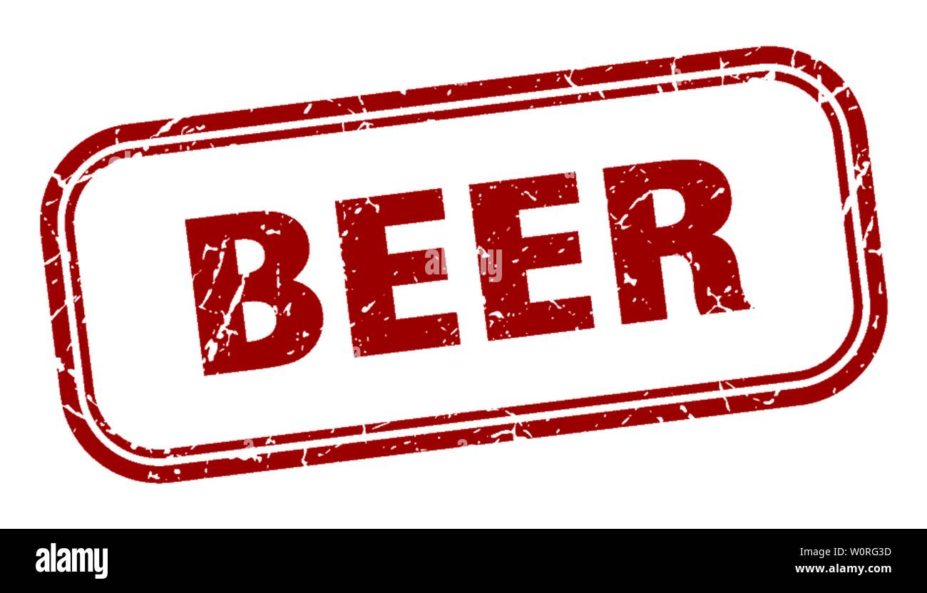 Delicious cold beer red Stock Vector Images - Alamy