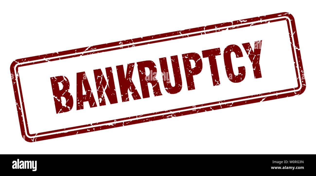 bankruptcy stamp. bankruptcy square grunge sign. bankruptcy Stock ...