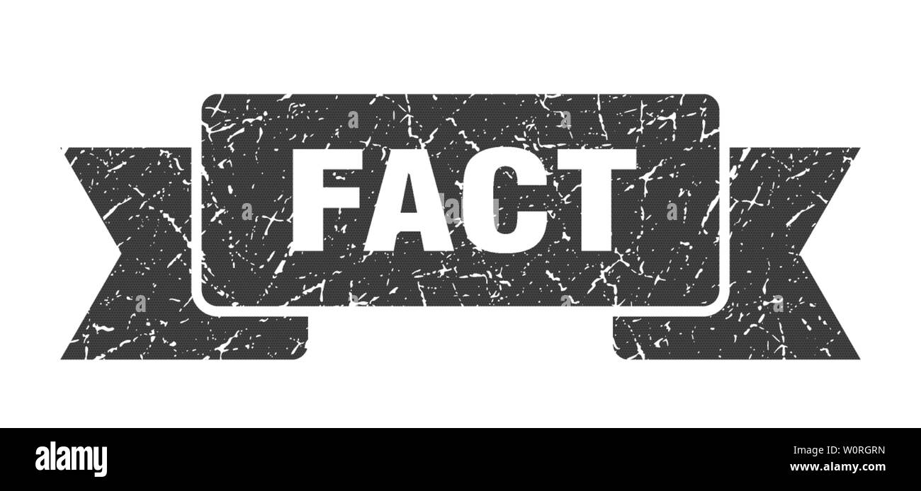 fact grunge ribbon. fact sign. fact banner Stock Vector Image & Art - Alamy