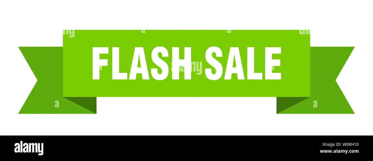flash sale ribbon. flash sale isolated sign. flash sale banner Stock ...