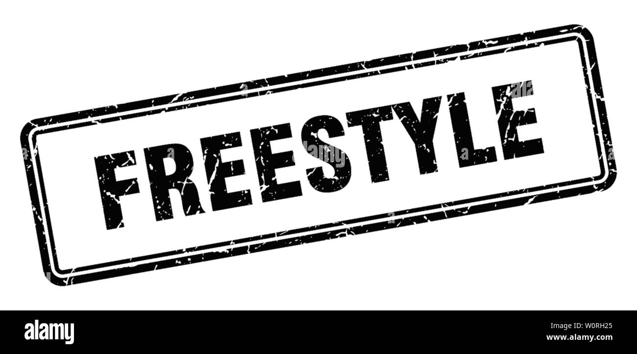 Freestyle stamp Black and White Stock Photos & Images - Alamy