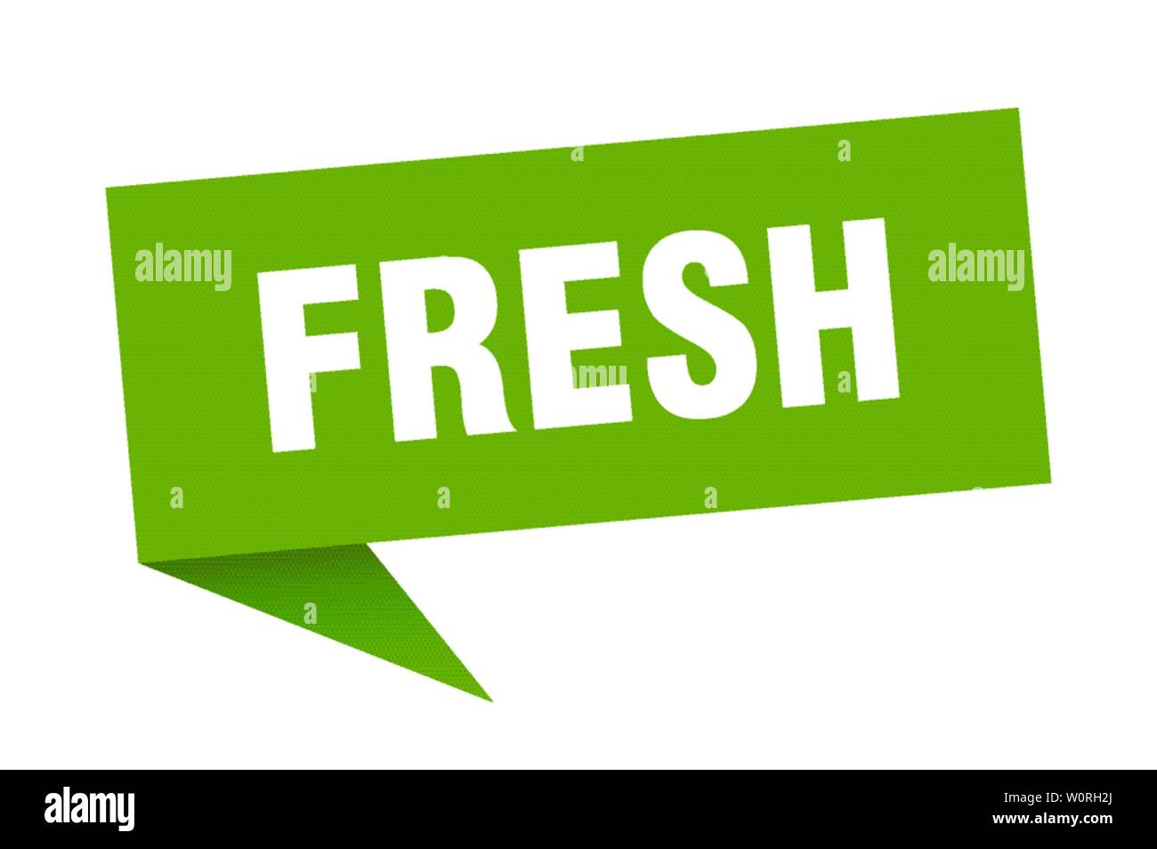fresh speech bubble. fresh sign. fresh banner Stock Vector Image & Art ...