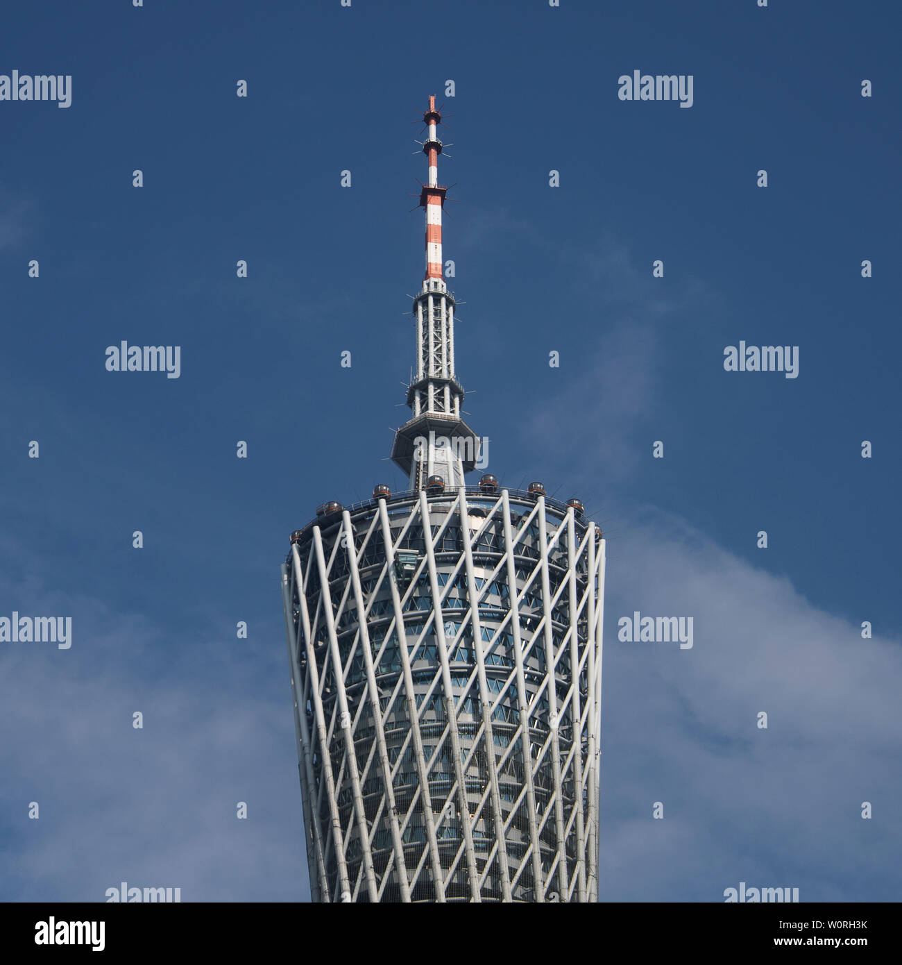 Guangzhou city scenery, landmark buildings Stock Photo - Alamy