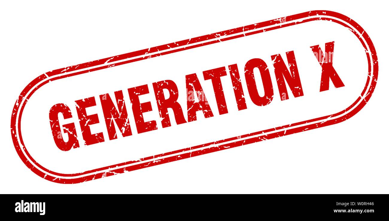 Generation X Vector Vectors High Resolution Stock Photography and ...