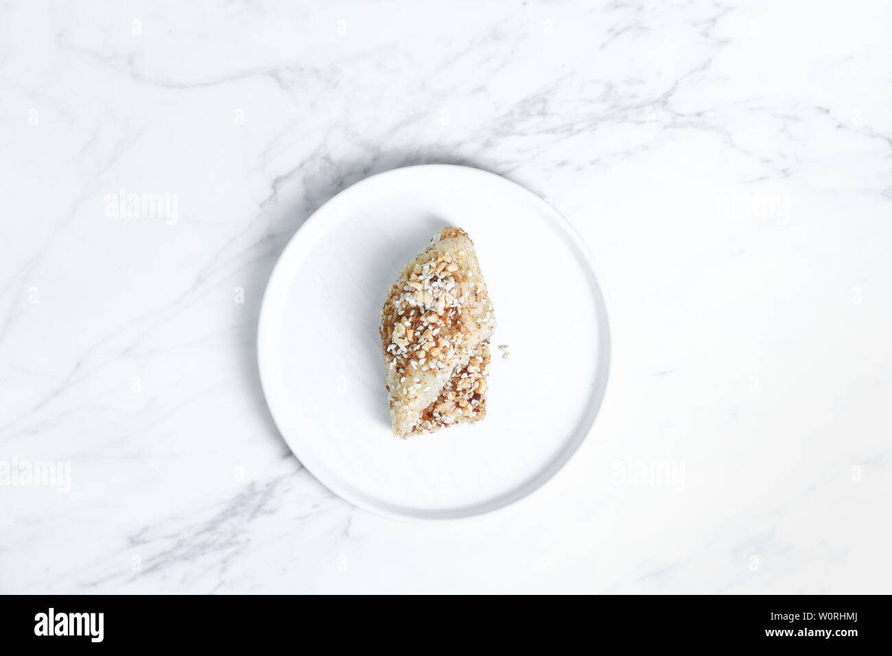 Fresh style Chinese traditional snack hemp Ciba rice cake Stock Photo ...