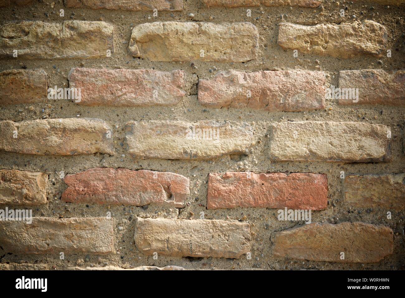 Brick wall background at high resolution in Spain Stock Photo - Alamy