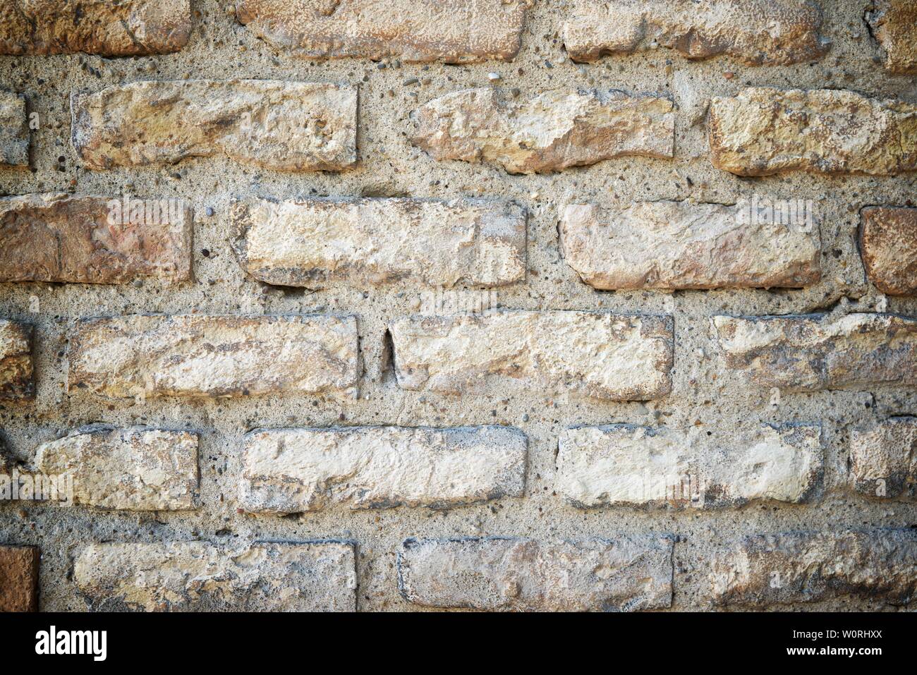 Brick wall background at high resolution in Spain Stock Photo - Alamy