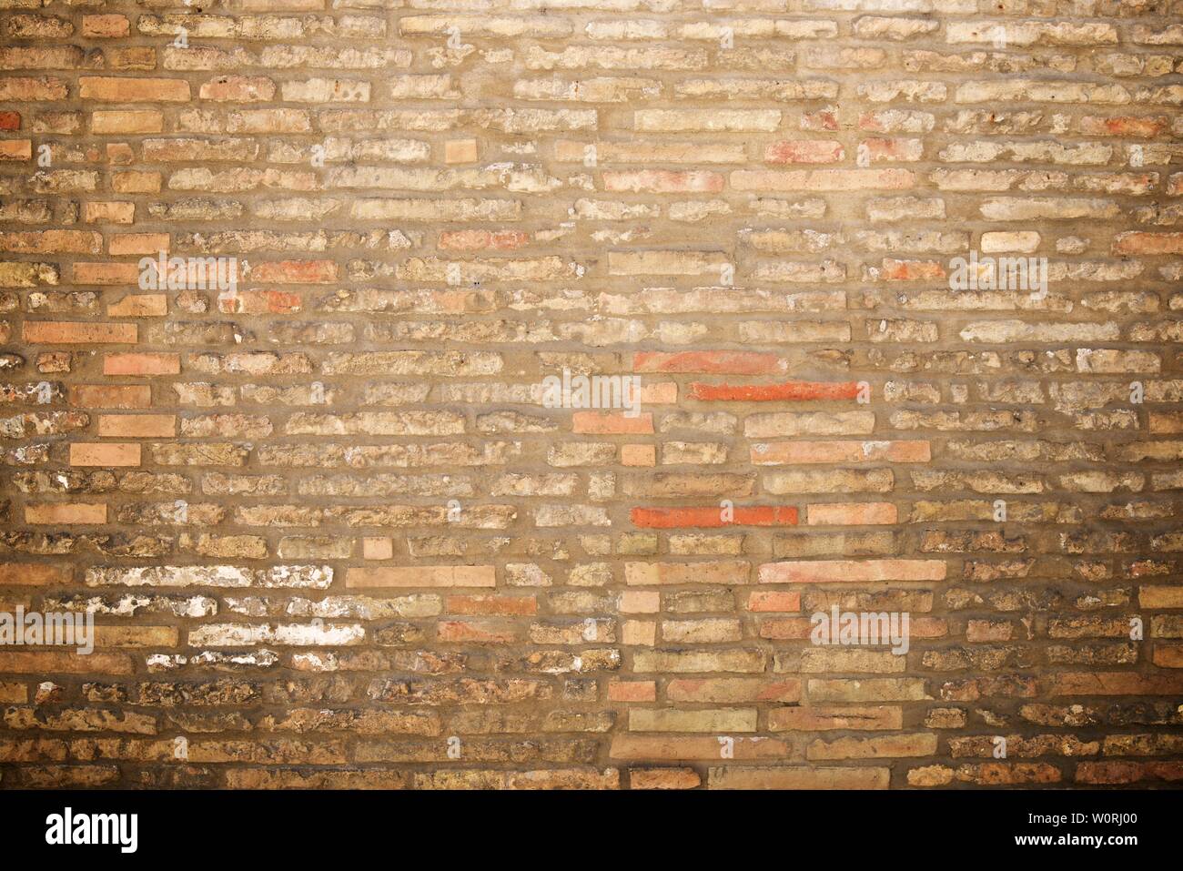 Brick wall background at high resolution in Spain Stock Photo - Alamy