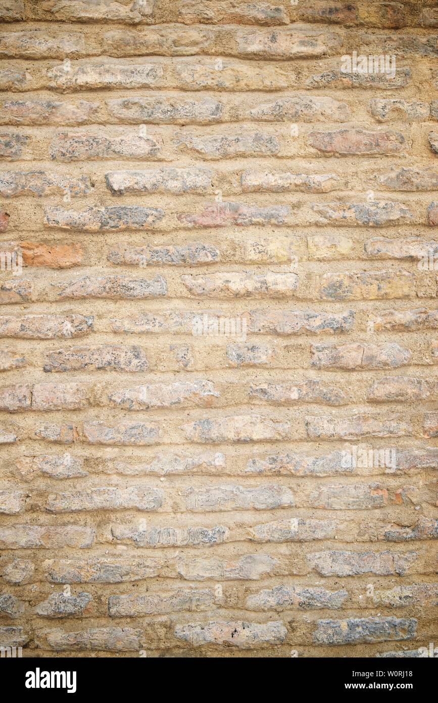 Brick wall background at high resolution in Spain Stock Photo - Alamy