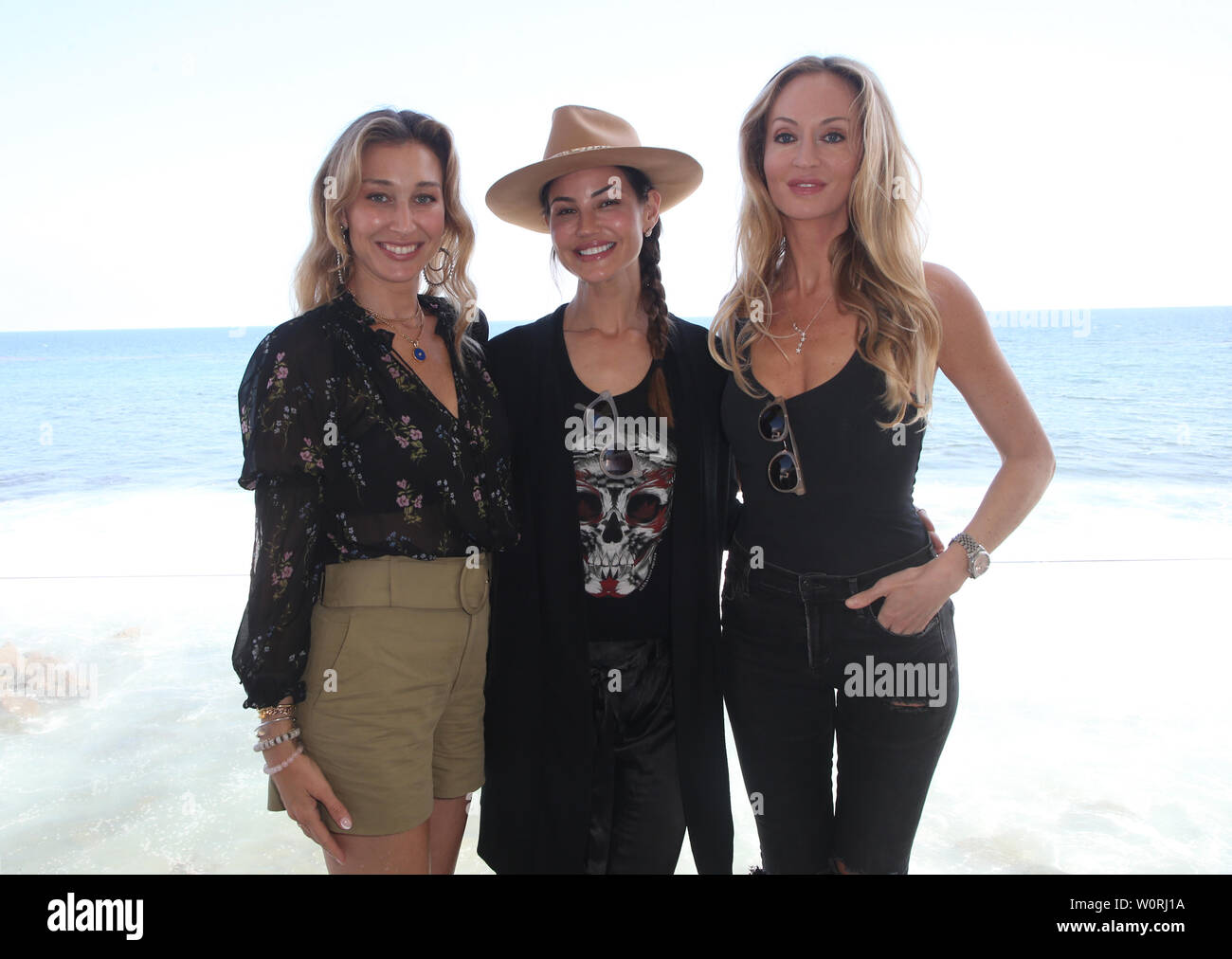 Malibu, Ca. 27th June, 2019. Marielle Hadid, Barbara Adler, Natalie ...